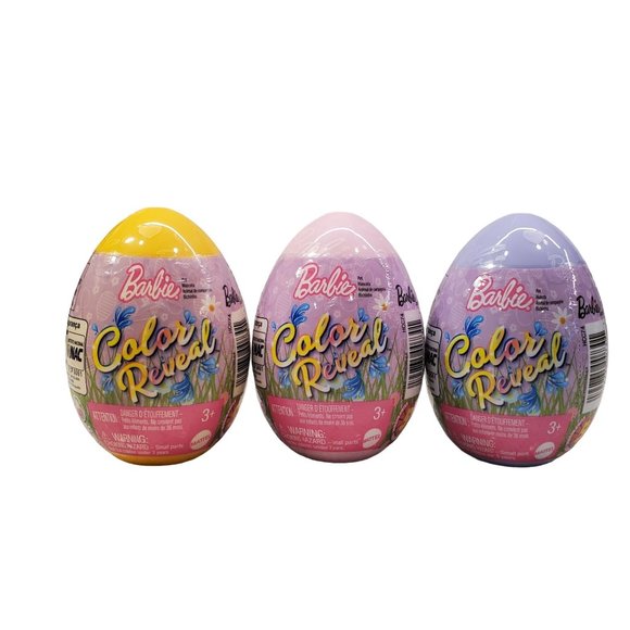 Barbie | Toys | Barbie Color Reveal Pets Barbie Easter Egg Color Reveal ...